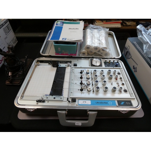 An UltraScriba professional polygraph machine
