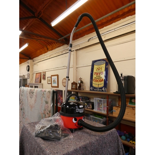 A Numatic Henry turbo vacuum cleaner