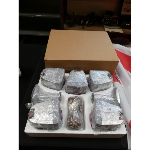 An Aiwa surround sound speaker system - new and boxed