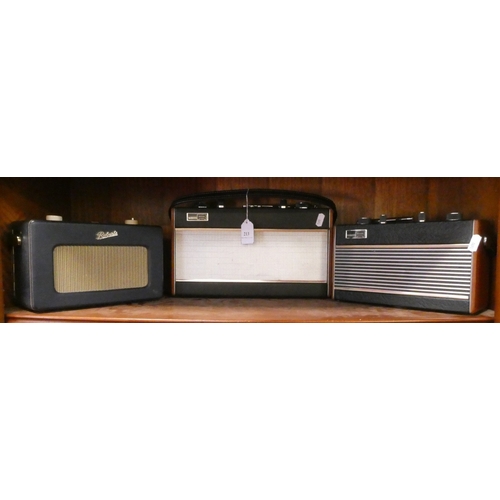 Three Roberts radios