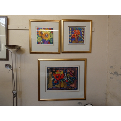 A set of three signed limited edition prints