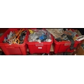 Assorted hand tools and consumables