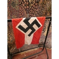 A World War II German Hitler Youth flag with markings and dated 1937
