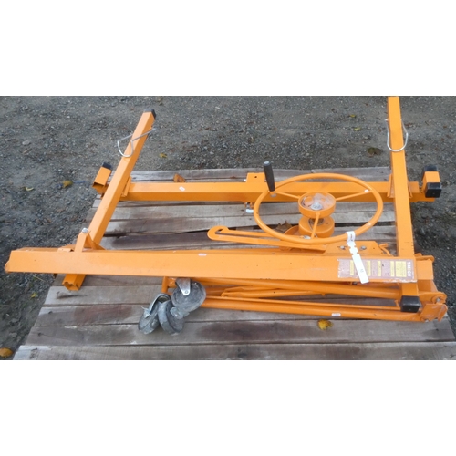A T-Mech panel lifting jig - for sale by authority of HM Viscount