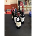 Six bottles of assorted wines