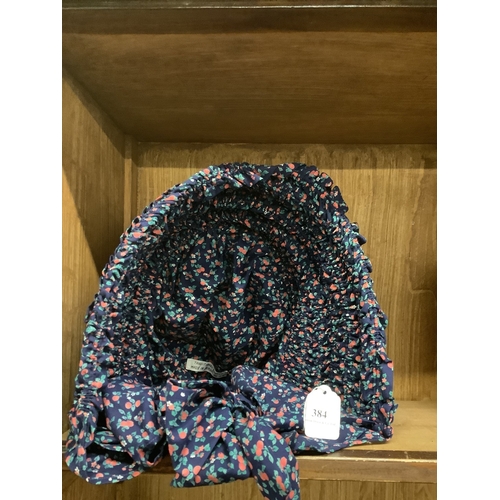 A traditional Jersey bonnet