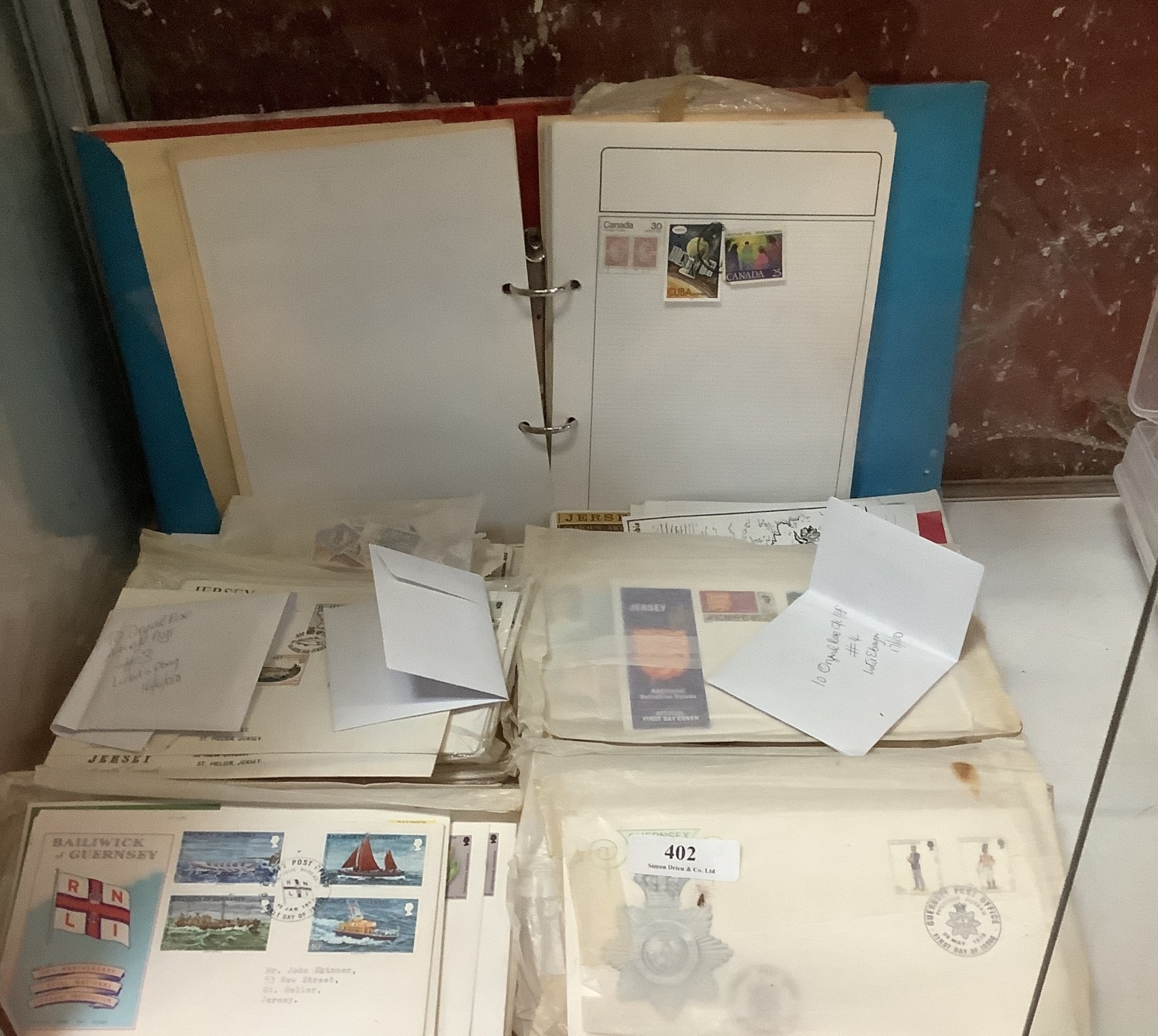A large and varied assortment of stamps and covers