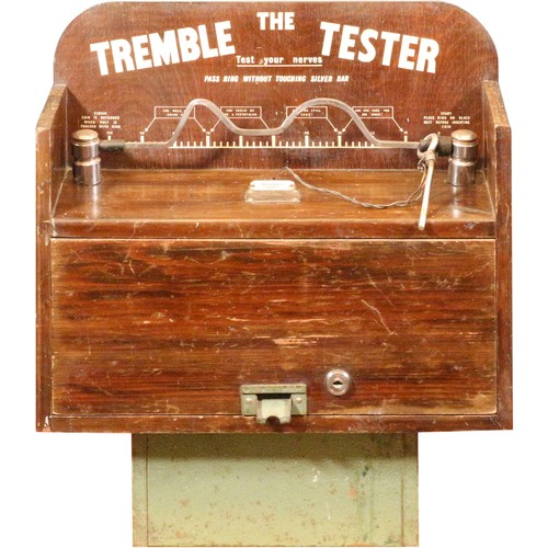 The Tremble Tester unusual coin operated amusement machine, battery ...