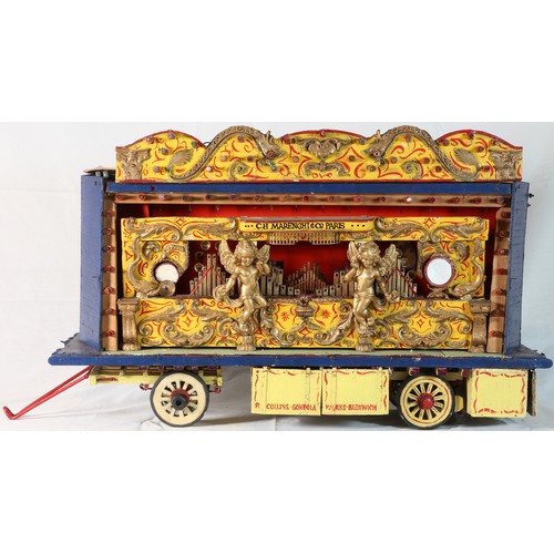 Scratch Built Model Fairground Organ based on Pat Collin's Wonderland ...