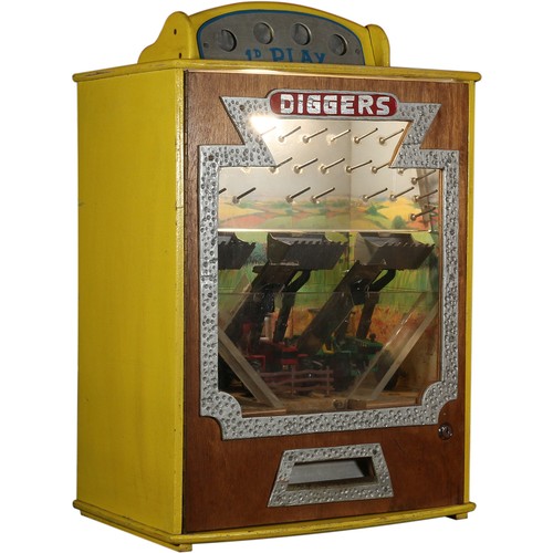 Diggers Coin Operated Slot Machine unique machine built around 20 years ...