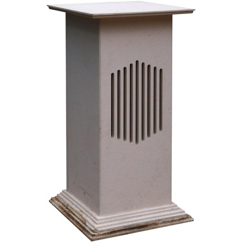 Wooden One Arm Bandit Stand Incorporating Loudspeaker Approximately 16. ...