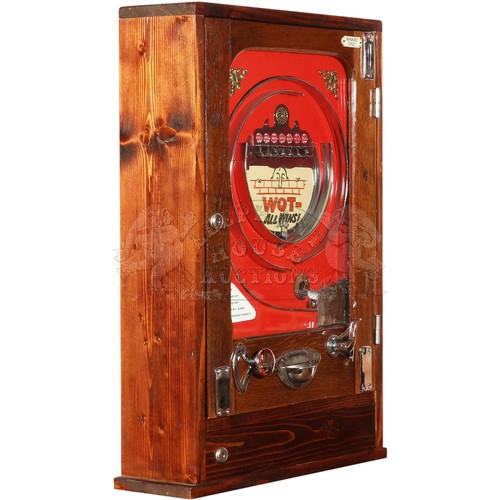 Wot-All-Winners Vintage Coin Operated Allwin Slot Machine by Oliver ...