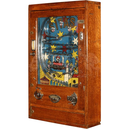Sitas Vintage Coin Operated Allwin Slot Machine by A. W. Bolland ...