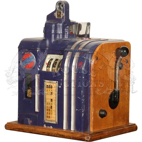 Columbia Gold Award Vintage Coin Operated One Arm Bandit Slot Machine ...