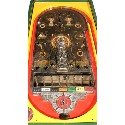 Lighthouse Vintage Coin Operated Pinball Machine by Scientific Machine ...