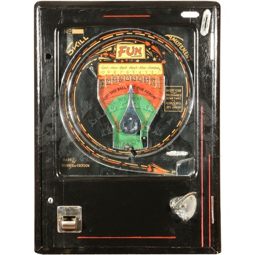 Fun Vintage Coin Operated Allwin Slot Machine by B. W. Brenner - nice ...