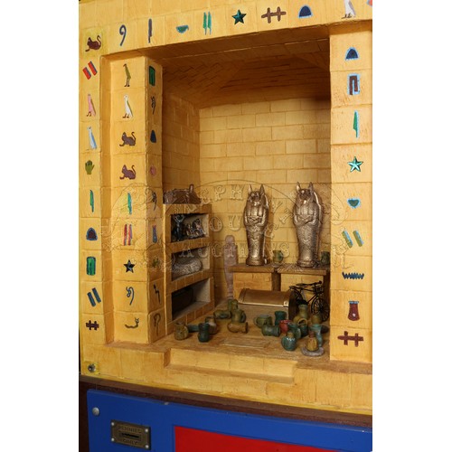 Egyptian Tomb Coin Operated Amusement Machine Working Model by Peter ...