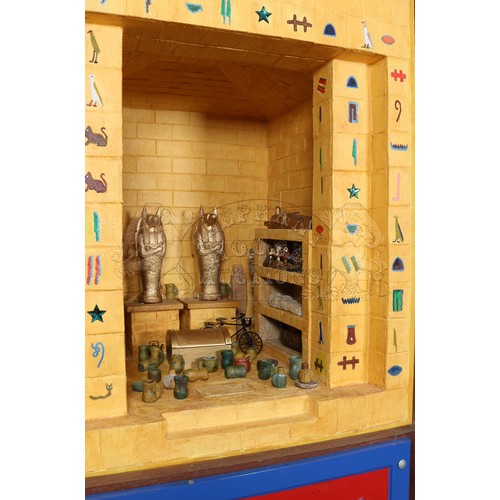 Egyptian Tomb Coin Operated Amusement Machine Working Model by Peter ...
