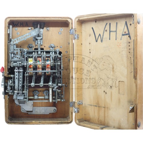 Golden Bell coin operated one arm bandit slot machine by Gunter Wulff ...