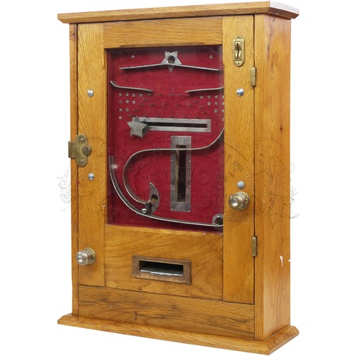 'Moon & Stars' Catcher - very rare coin operated slot machine, restored ...