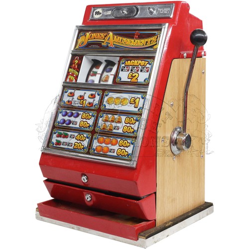 Jones' Amusements Coin Operated One Arm Bandit Slot Machine by Stanley ...
