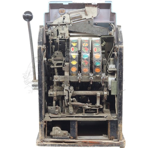 Light-Up Coin Operated One Arm Bandit Slot Machine by Mills (Chicago ...