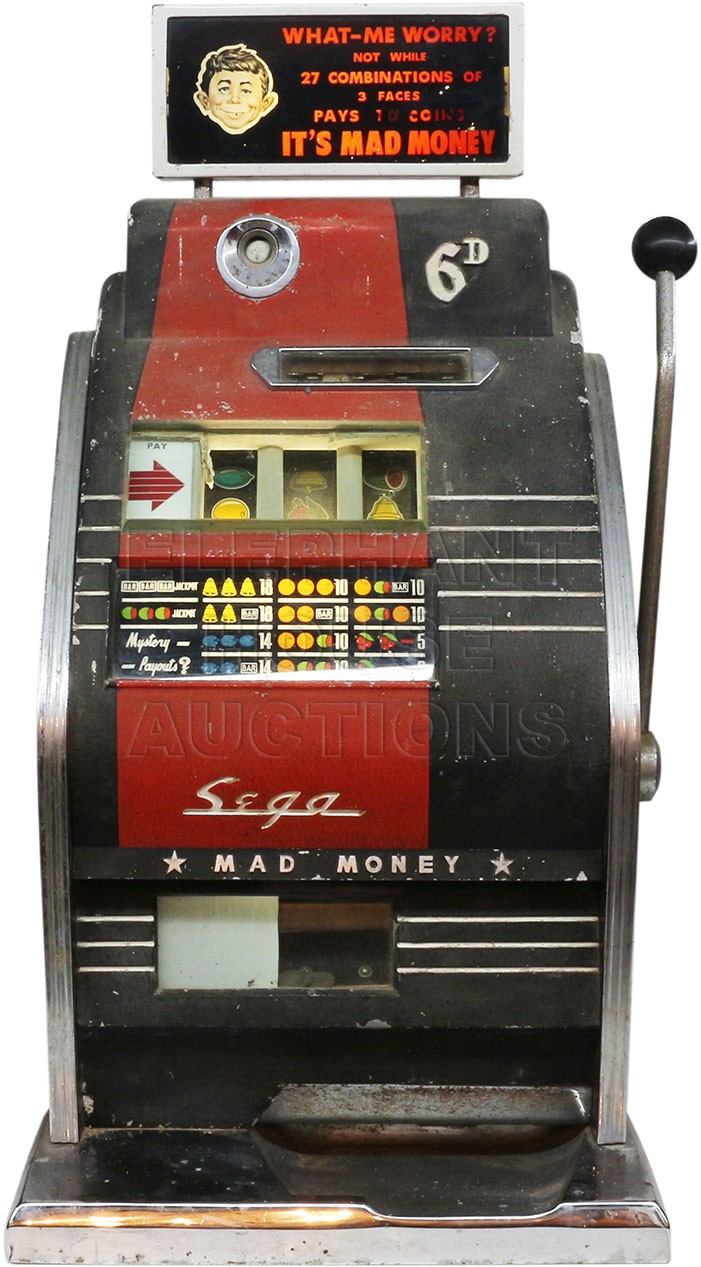 Mad Money by Sega Enterprises Ltd., circa 1960, in working order, with ...