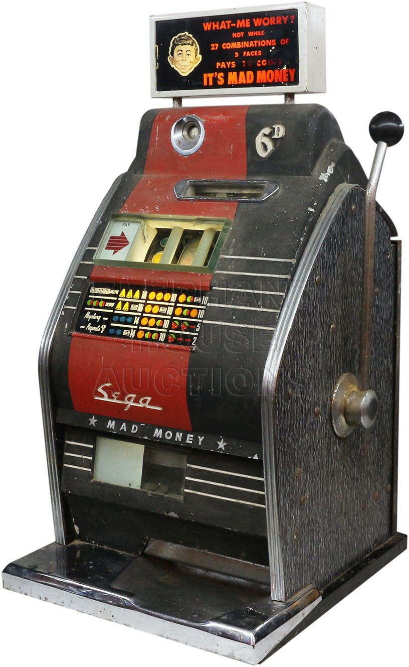Mad Money by Sega Enterprises Ltd., circa 1960, in working order, with ...