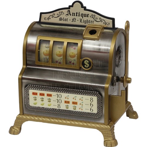 Antique Slot-N-Lighter one arm bandit by WACO, circa 1979, nicely made ...