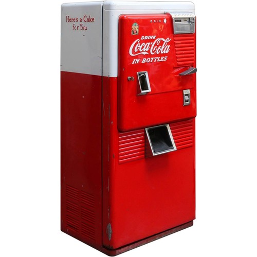 WC-42T Coca-Cola Machine by Westinghouse, c. 1955, originally held 42 ...