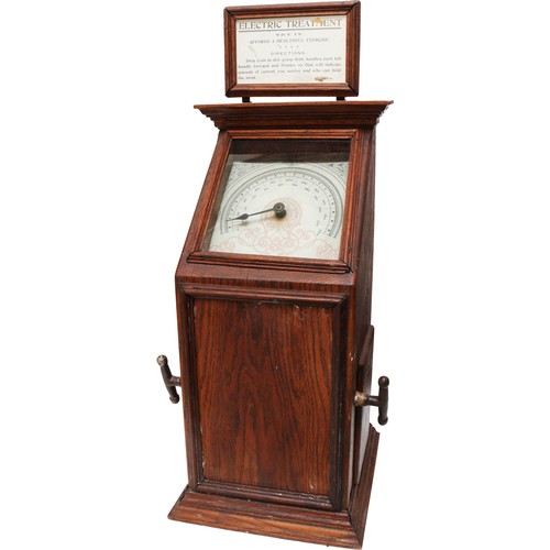 Electric Shock Machine, dial states Patented June 17, 1902. A rare ...