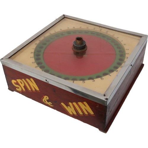 Marble Spinner Box, in good original condtition.Approximately 15 inches ...