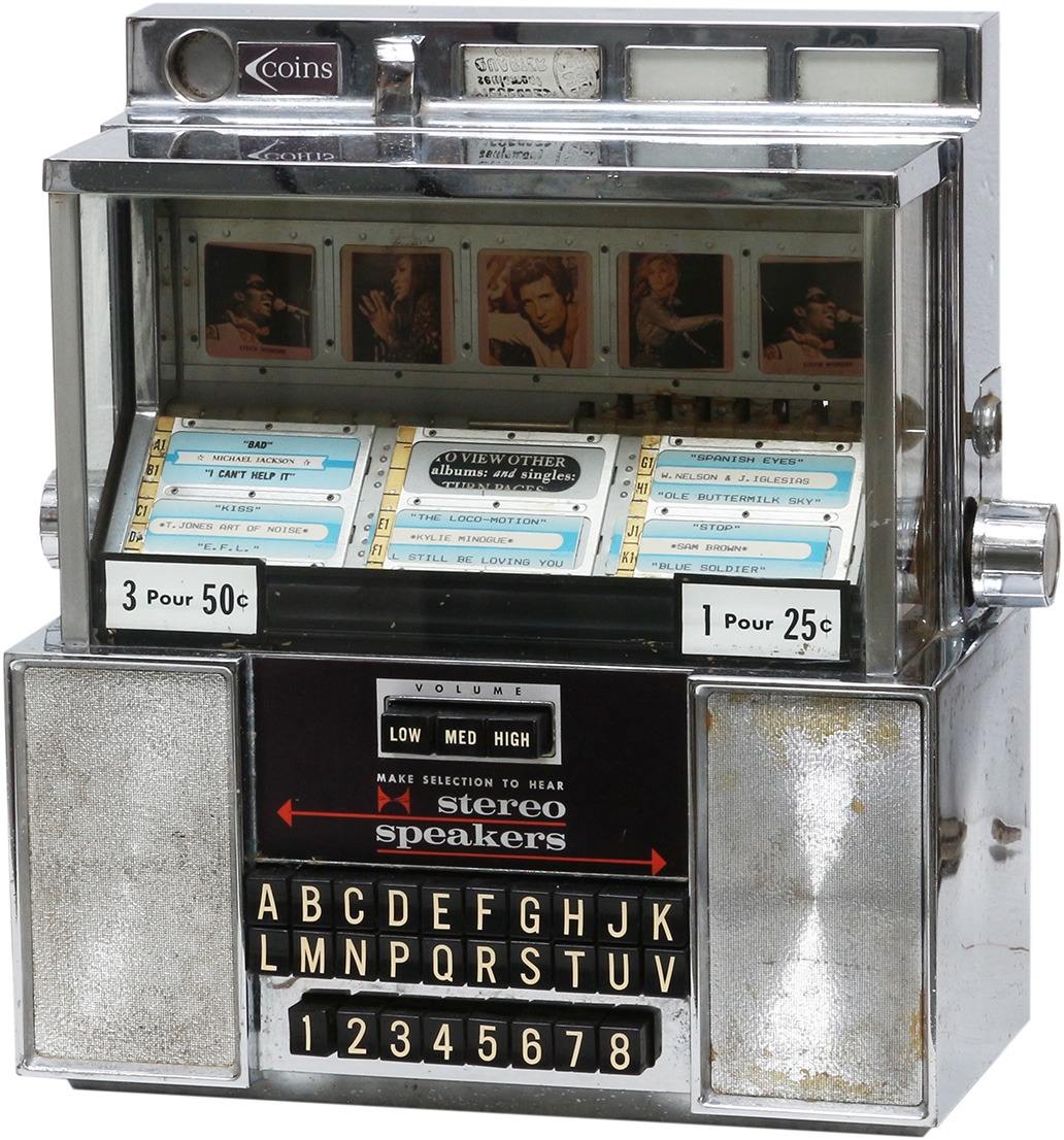 SC1 - Consolette Wallbox by Seeburg, 192 selections. In good original ...