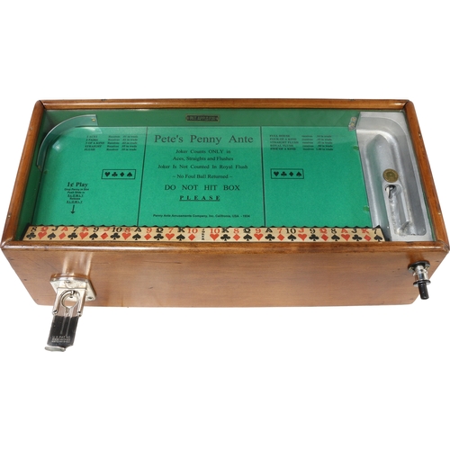 Pete's Penny Ante by The Penny Ante Amusement Co., c. 1934, Very ...