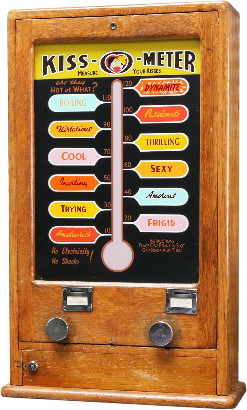 Kiss-O-Meter by Oliver Whales, c. 1940, in very good condition and ...