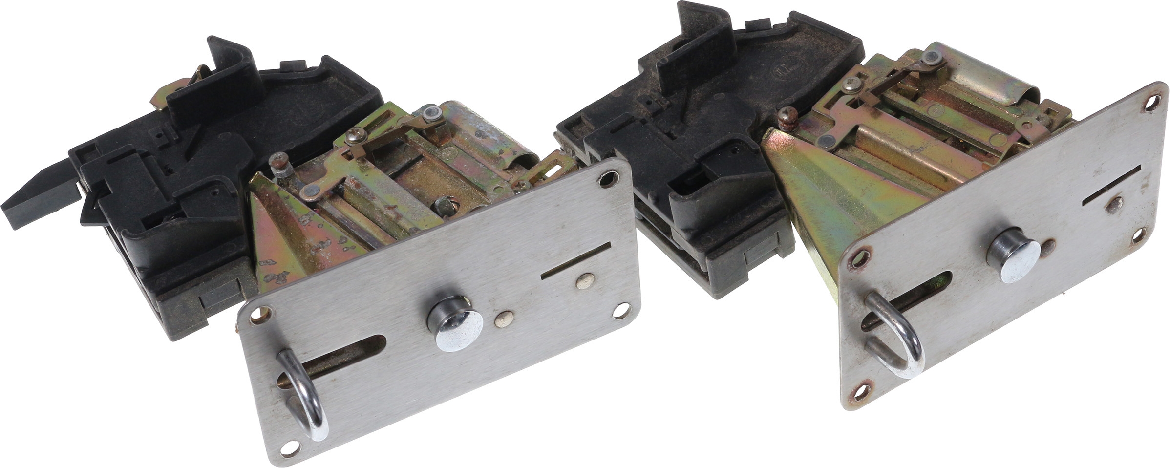 2 x Coin Controls S1 Coin Acceptors, for 20p coins. Keywords: vintage ...