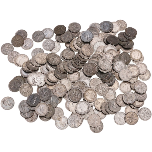 200 x Sixpence (6d) Coins by The Royal Mint.Keywords: 37325