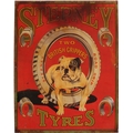 Stepney Tyres Enamel Sign, nice heavy quality older reproduction ...