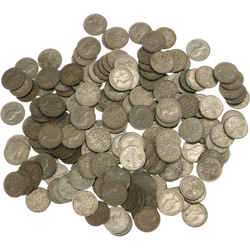 200 x Sixpence (6d) Coins by The Royal Mint.Estimate: we've sold 182 of ...