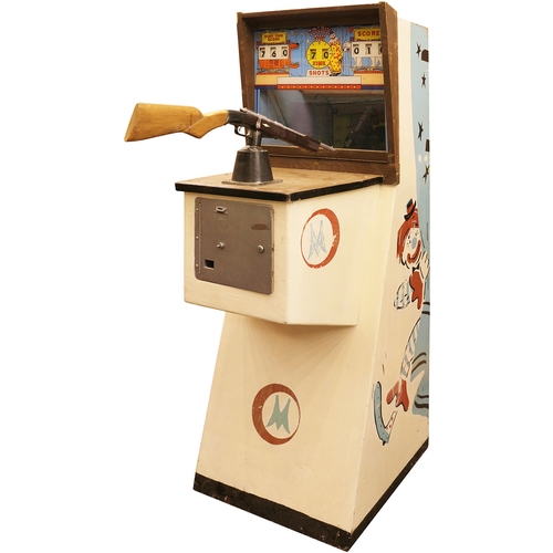 Trophy Gun by Midway Manufacturing Co., c. 1950, rare machine, appears ...
