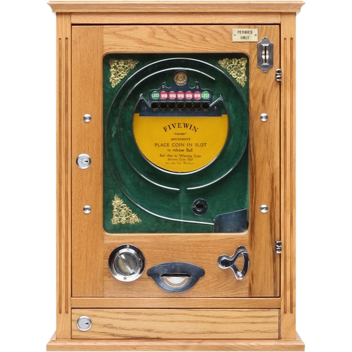 Fivewin, original c.1920s mechanism and fittings recently restored in a ...