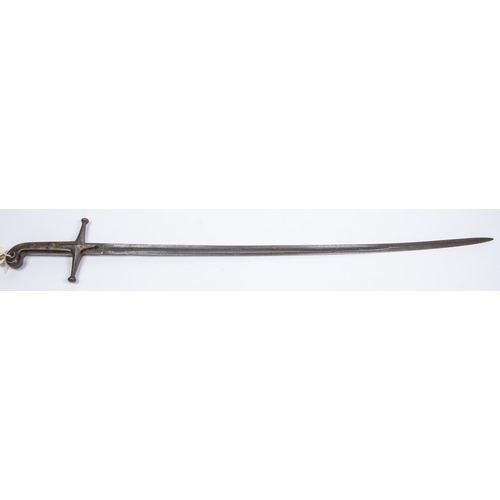 An 1831 General officer's style makeluke hilted sword, 1845 infantry ...