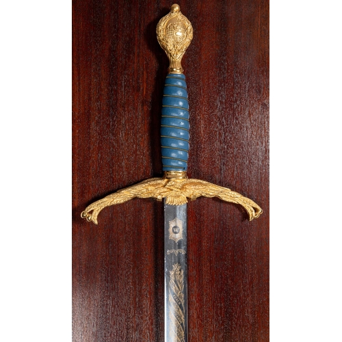 A Wilkinson commemorative sword, marking 50 years of "Peace and ...