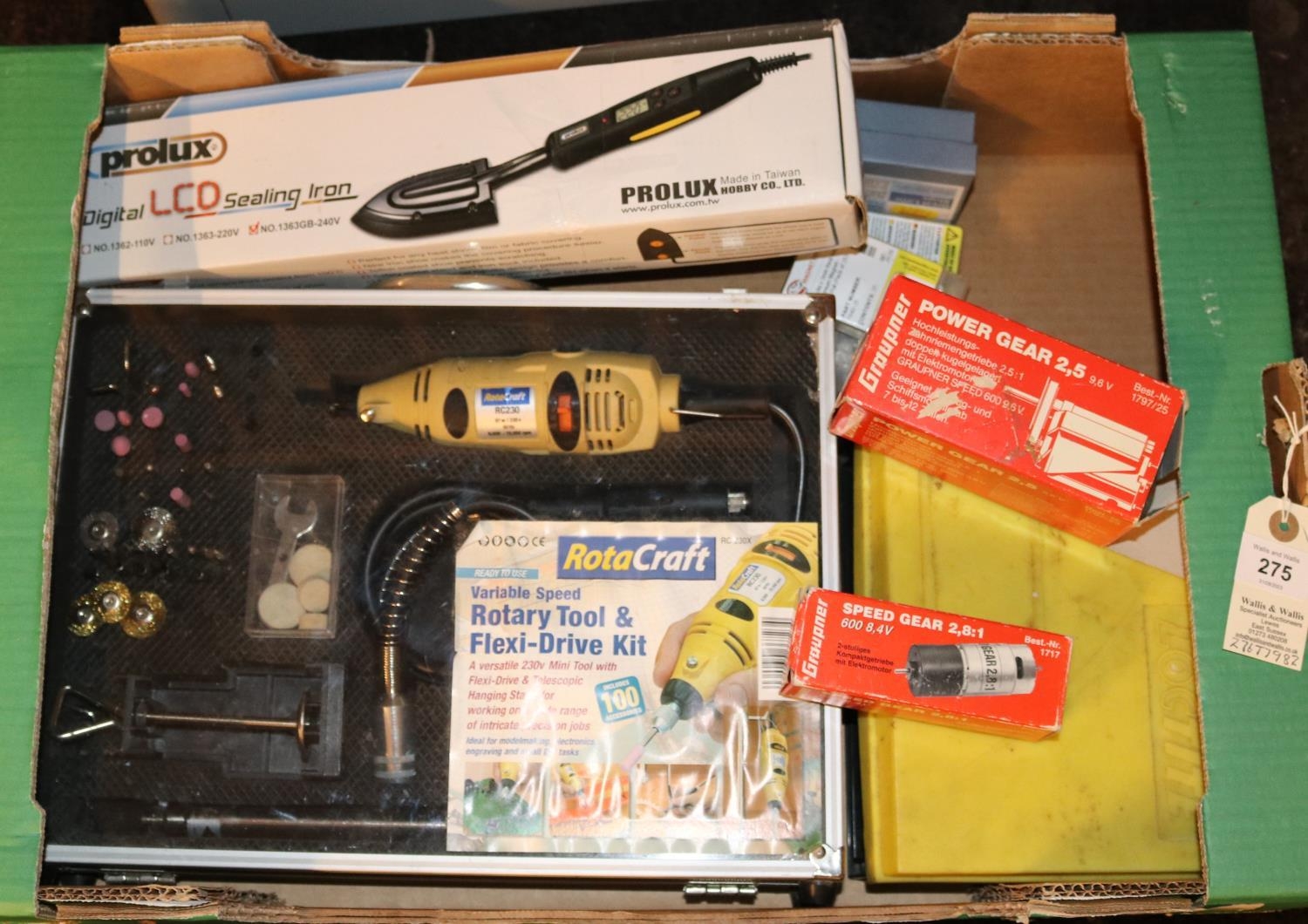 Model engineering tools. A Model Research International 'MRI' Turbex ...