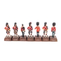7 Sentry box metal figures 140mm (not including base). Includes, The ...