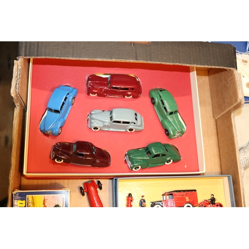 Quantity of Dinky Toys, original and repainted. Postal Set No.12, van ...