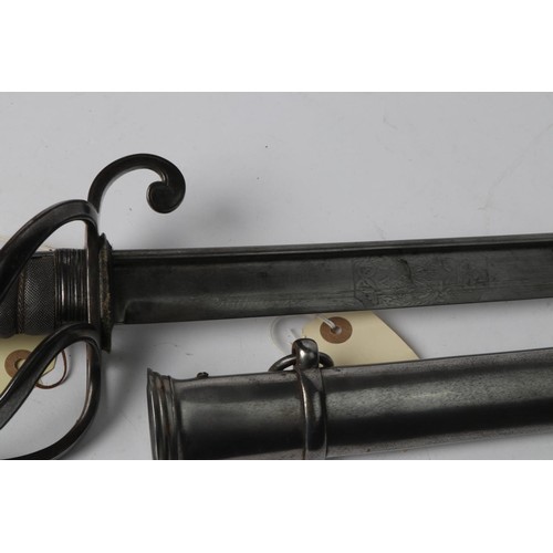 A George IV 1821 pattern Light Cavalry officer's sword, by E. Gill, the ...