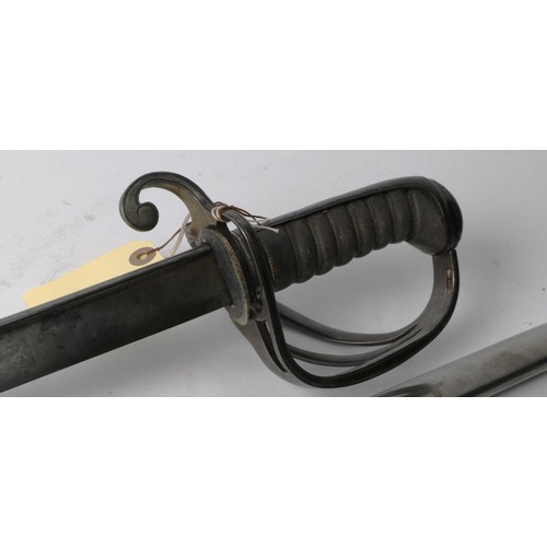 A George IV 1821 pattern Light Cavalry officer's sword, by E. Gill, the ...