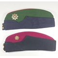 British Army coloured side caps2 in totalThe Devonshire regimentEast ...