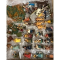 60+ white metal figures all proffesionaly painted. Most are in German ...